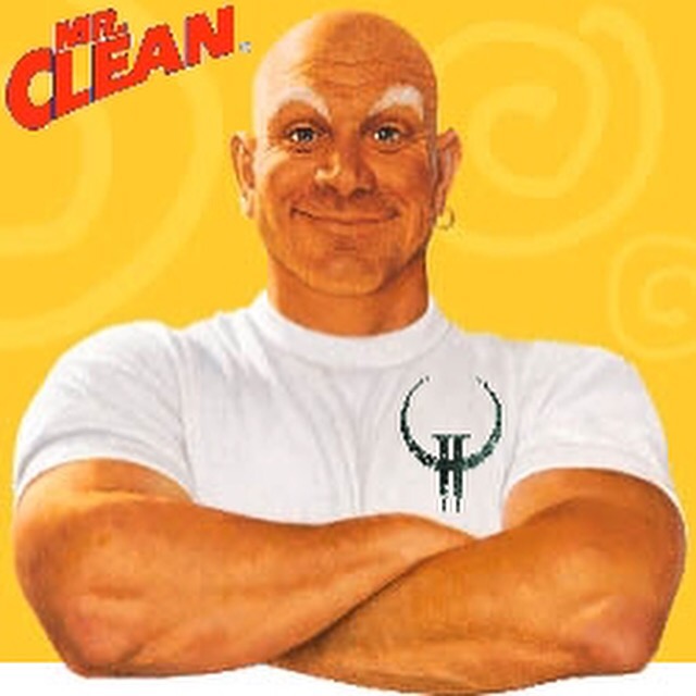 Mr. Clean IRL tho – the legendary mapper – Donde Quake 2?