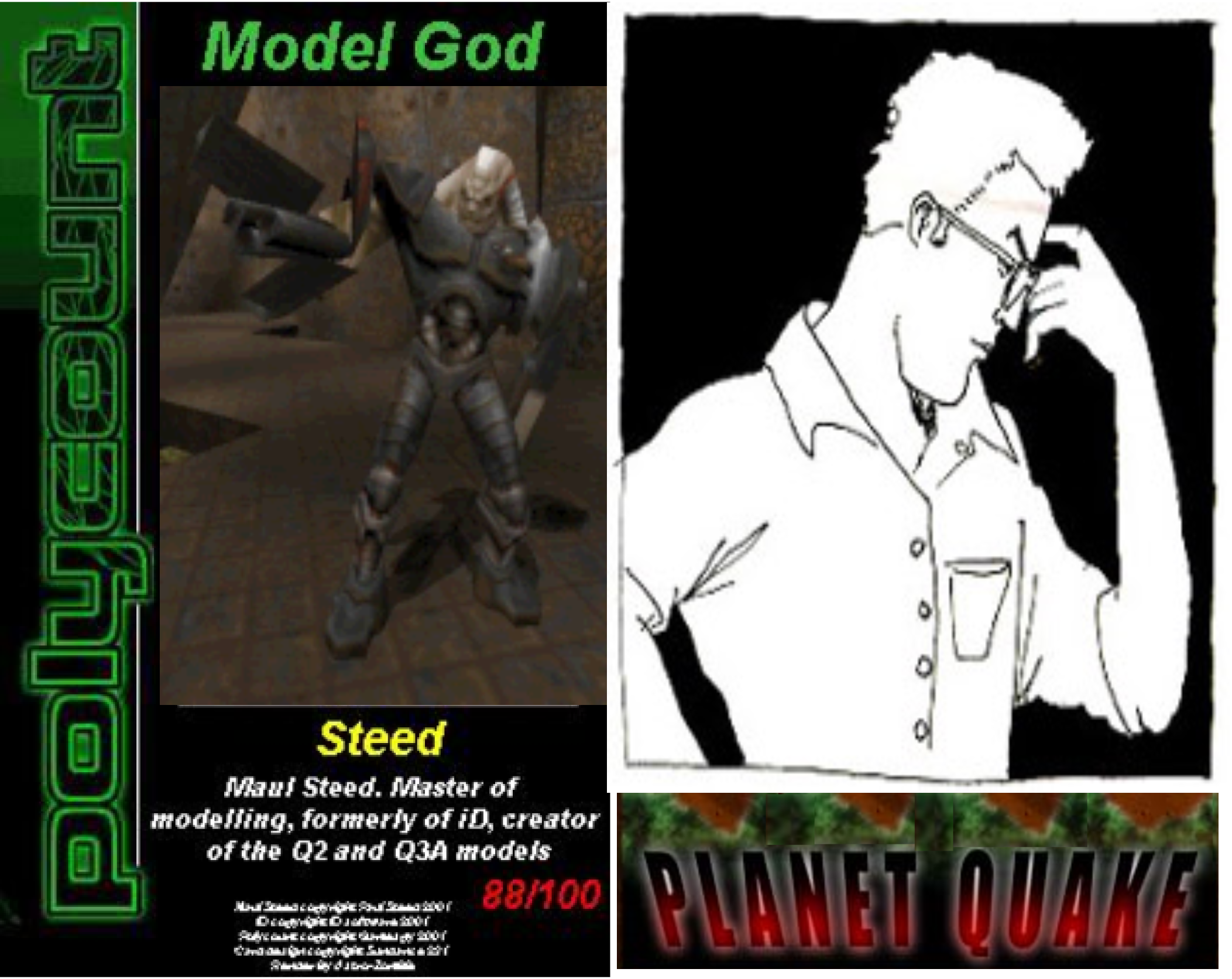 Planetquake.com — Paul Howard Steed FAQ, by Paul Steed, August 14, 1997 ...